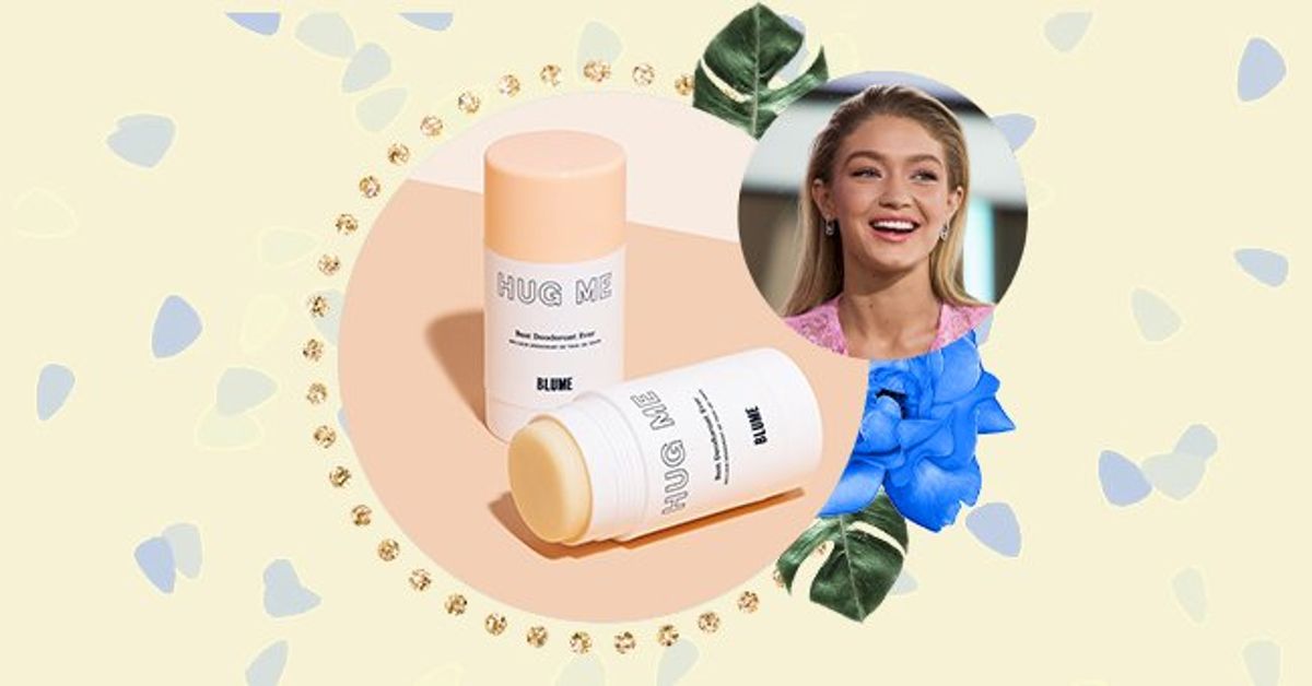 The $14 Blume Hug Me Natural Deodorant Gets Gigi Hadid's Stamp Of Approval