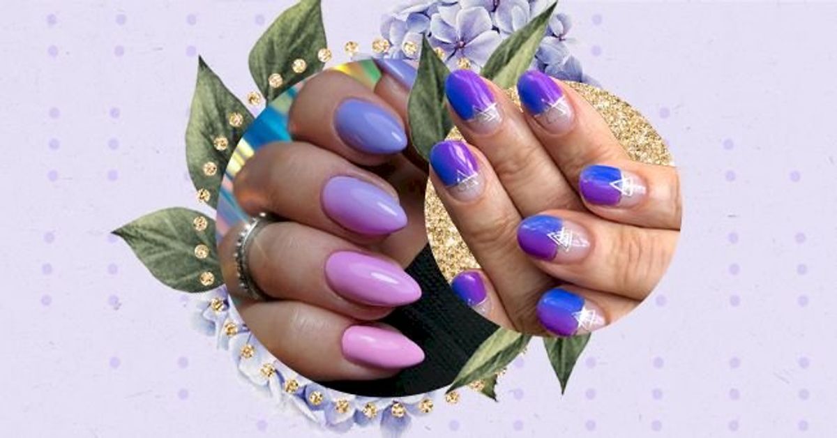 Purple Nails Are The Color To Try In 2021