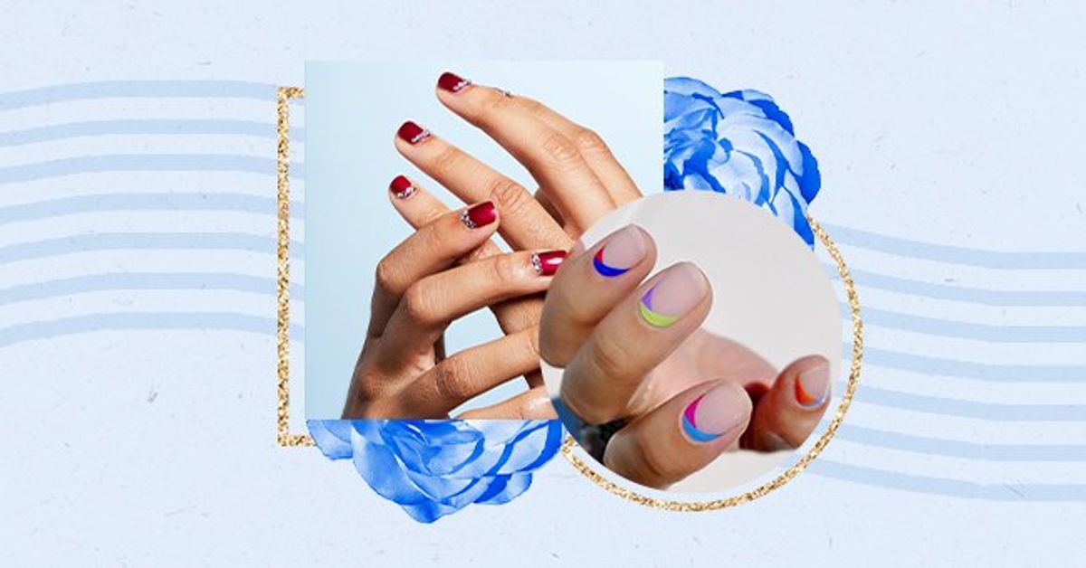 Exploring The Reverse French Manicure Trend